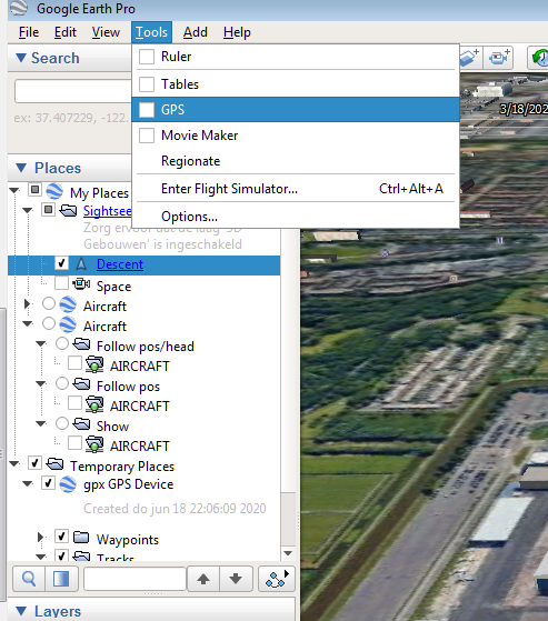 FsQC - A Detailed Flight Analyzer Google Earth